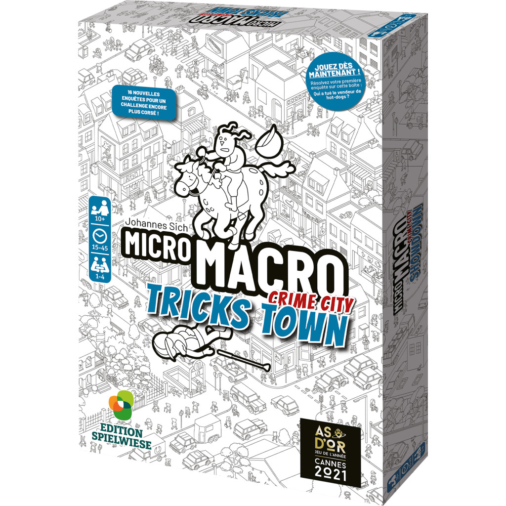 Micro Macro (3) : Tricks Town | Enquête - jeuxmevade