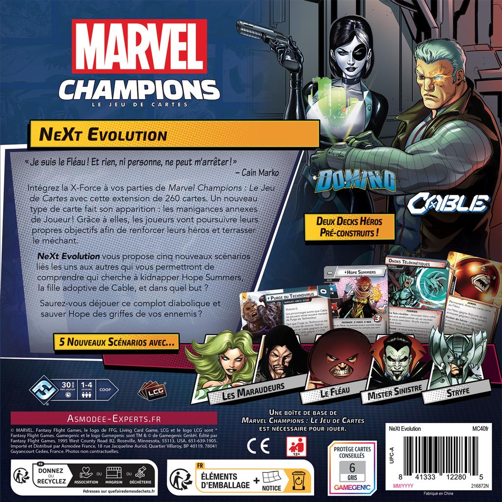Marvel Champions : Extension Next Evolution | Initié - jeuxmevade
