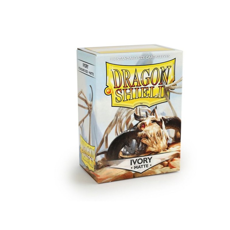 Dragon Shield-Sleeves standard-Matte Ivory - jeuxmevade