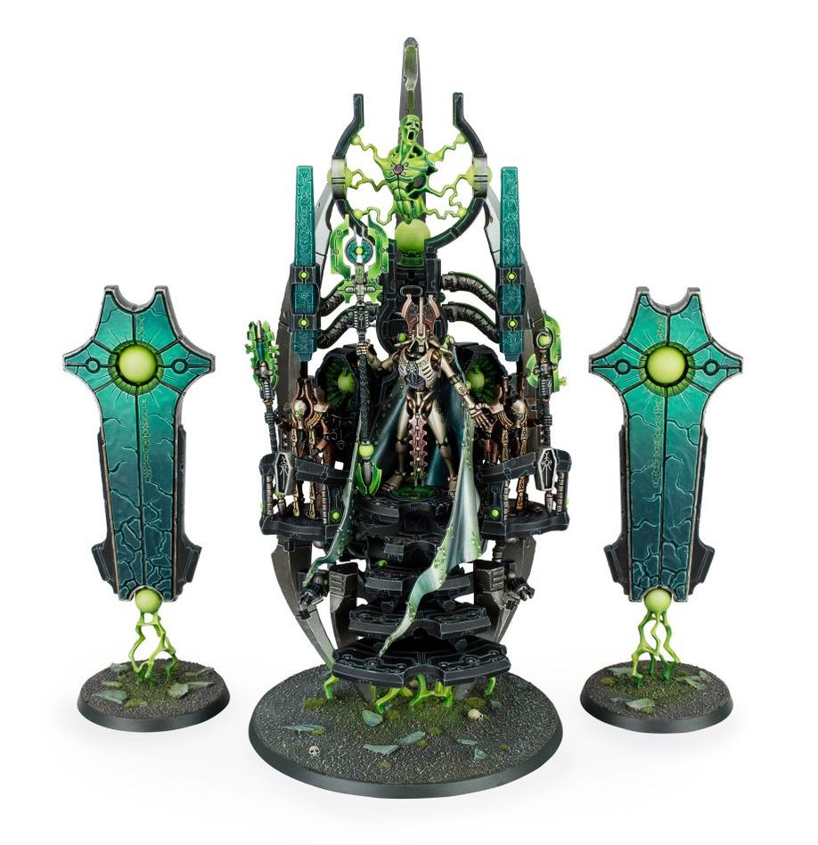 W40K : Necrons - Szarekh the silent King | Figurine - jeuxmevade