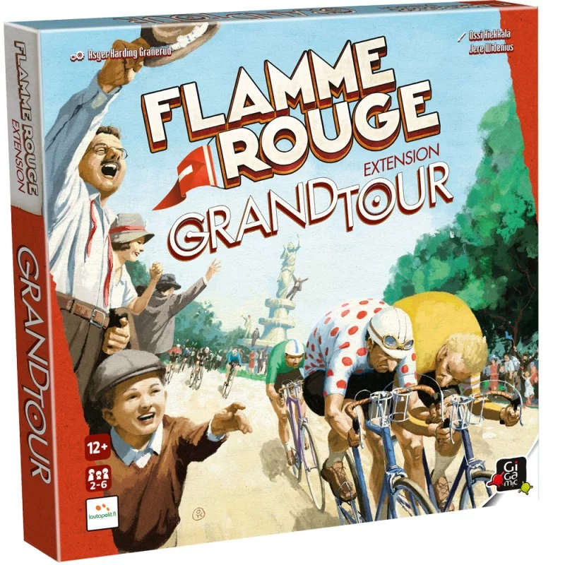 Flamme Rouge - Grand Tour | Famille - jeuxmevade