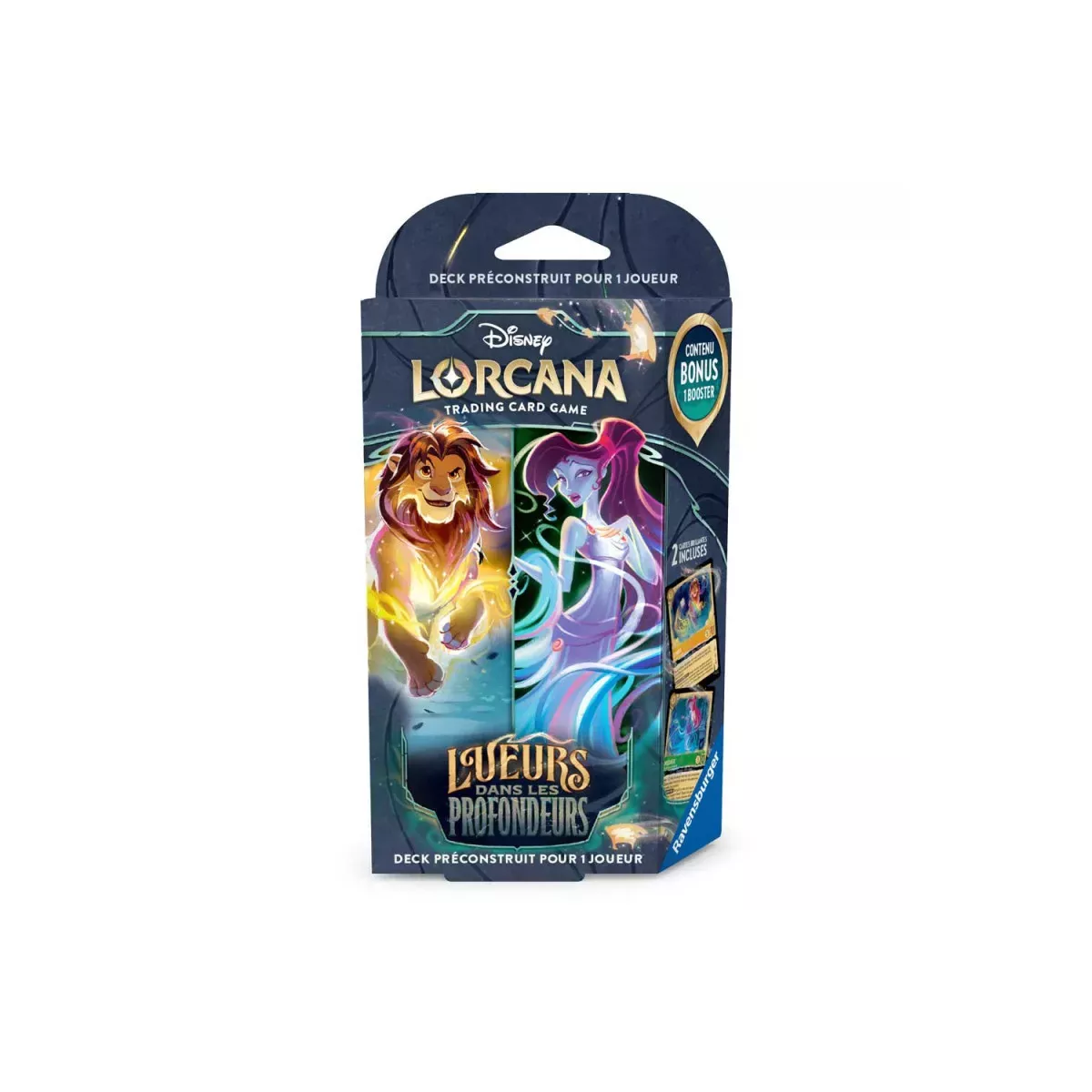 Lorcana C10 : Deck de démarrage Ambre / Emeraude ( Mégara & Simba ...